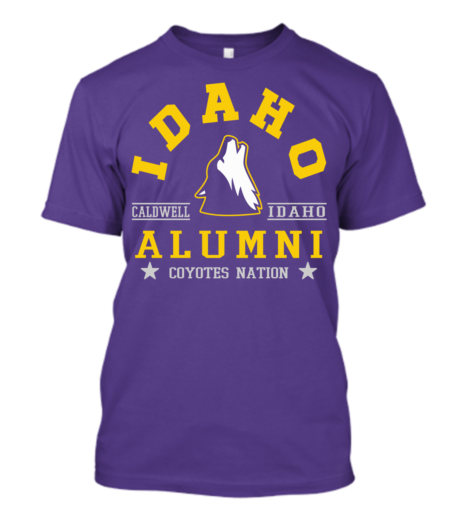 Idaho Alumni Caldwell Coyotes Nation T-Shirt