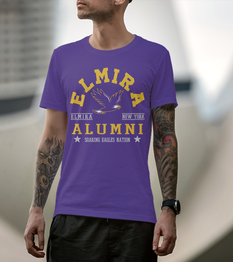 Elmira Alumni New York Soaring Eagles Nation T-Shirt