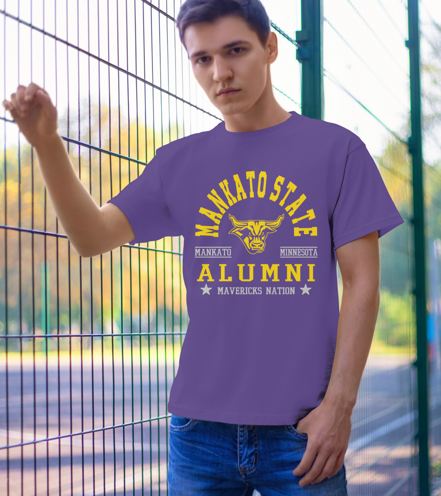 Mankato State Minnesota Alumni Mavericks Nation T-Shirt