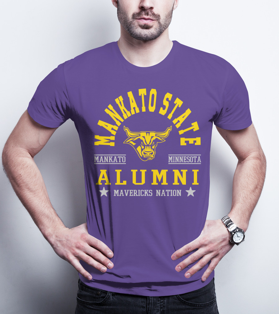 Mankato State Minnesota Alumni Mavericks Nation T-Shirt