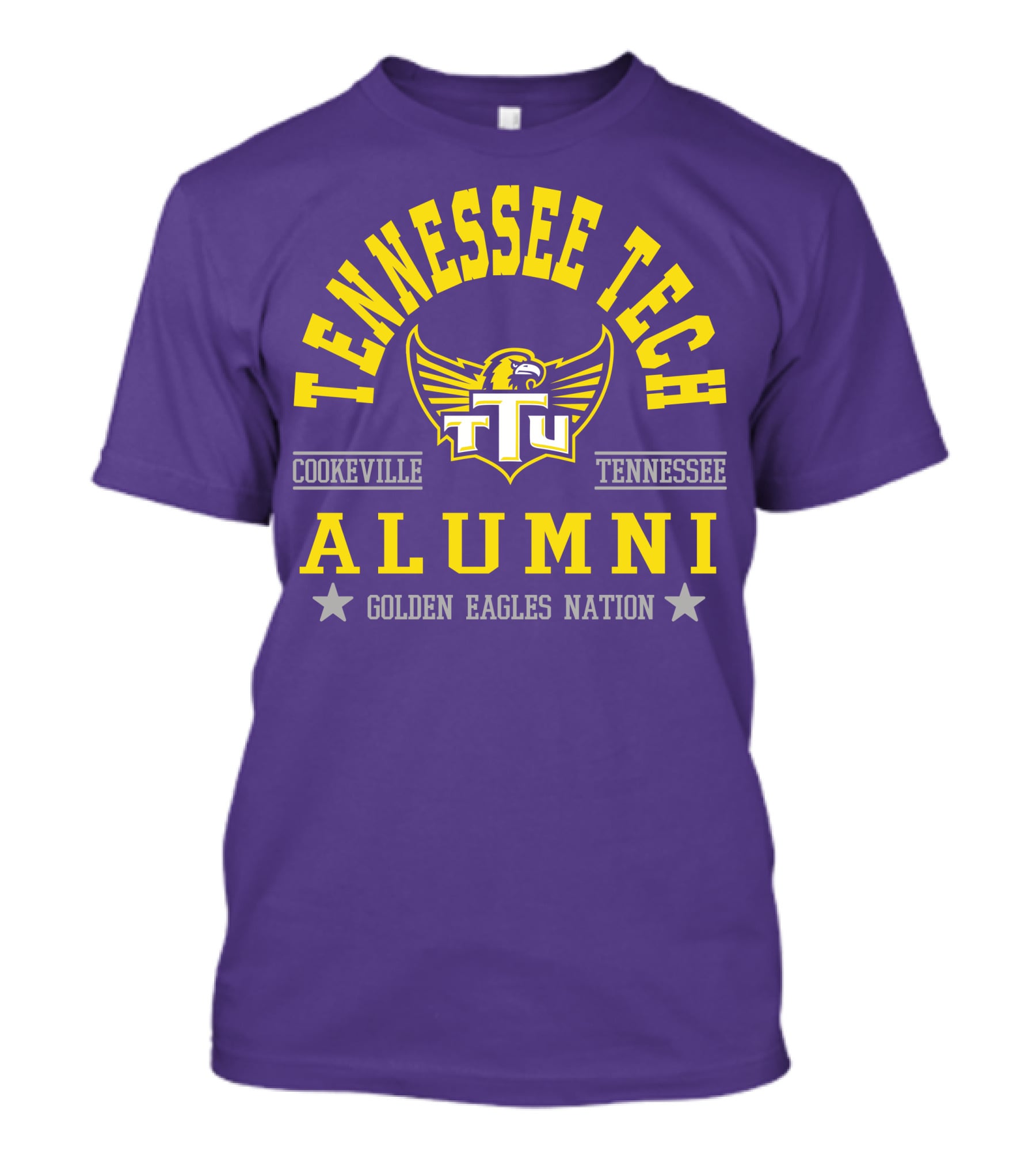 Tennessee Tech Alumni Cookeville Tennessee Golden Eagles Nation T-Shirt