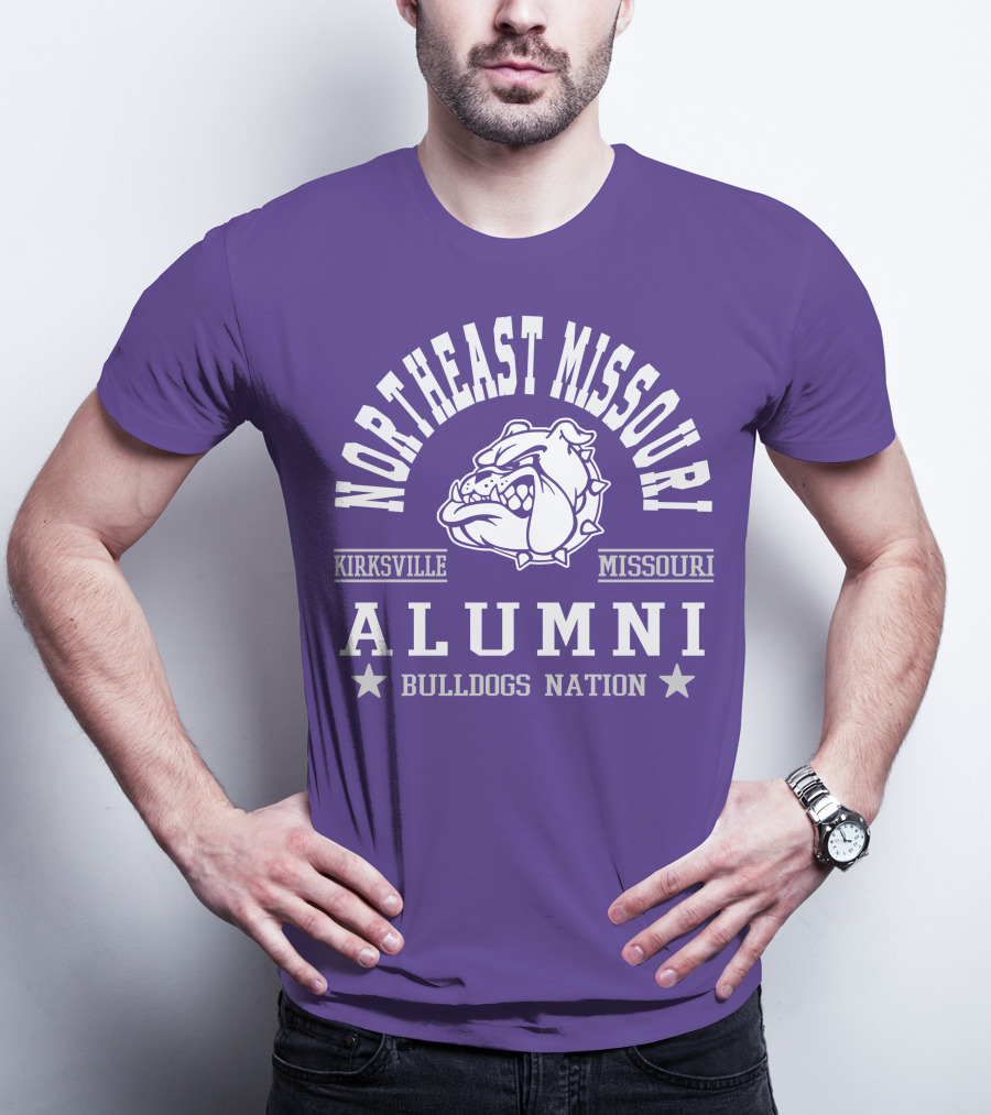 Northeast Missouri Kirksville Alumni Bulldogs Nation T-Shirt