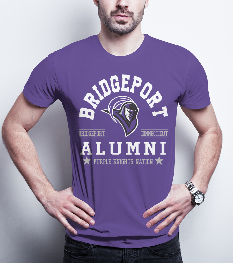 Bridgeport Alumni Purple Knights Nation Connecticut T-Shirt
