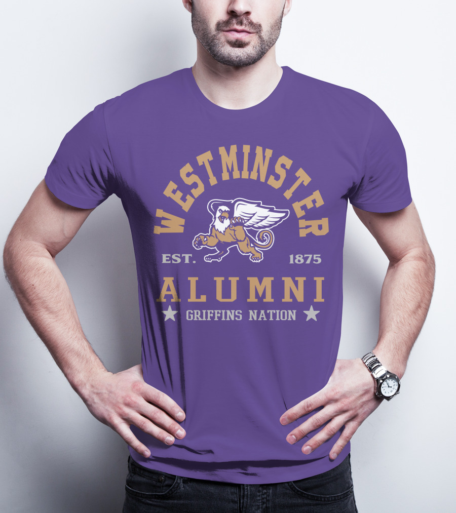 Westminster College Alumni Griffins Nation Est. 1875 T-Shirt