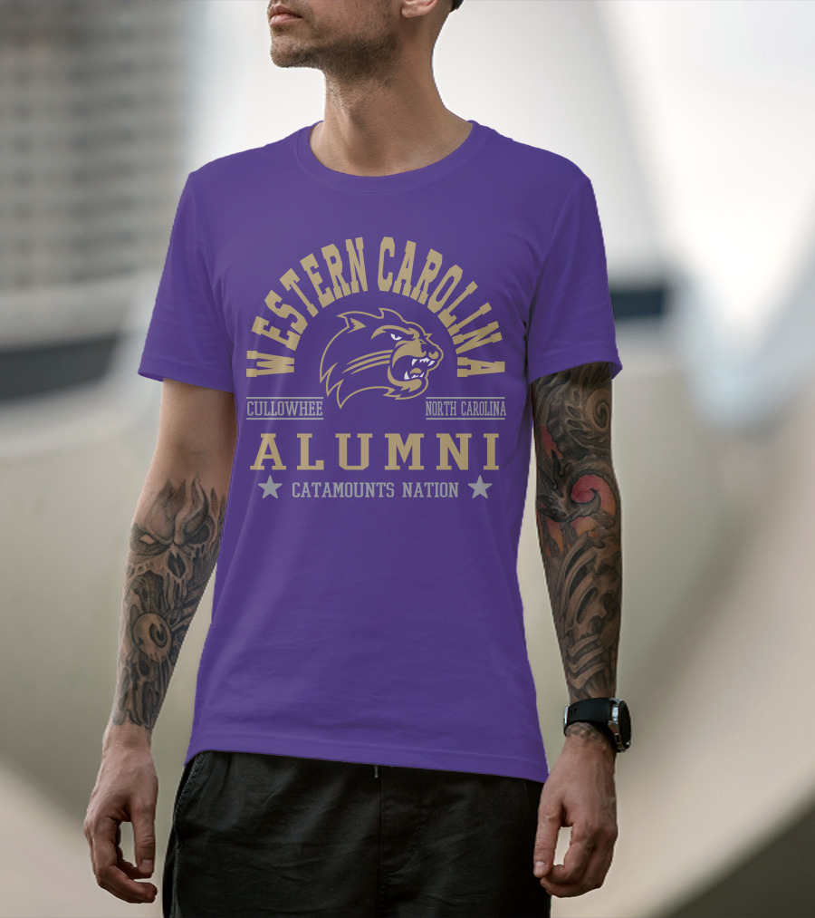 Western Carolina Cullowhee North Carolina Alumni Catamounts Nation T-Shirt