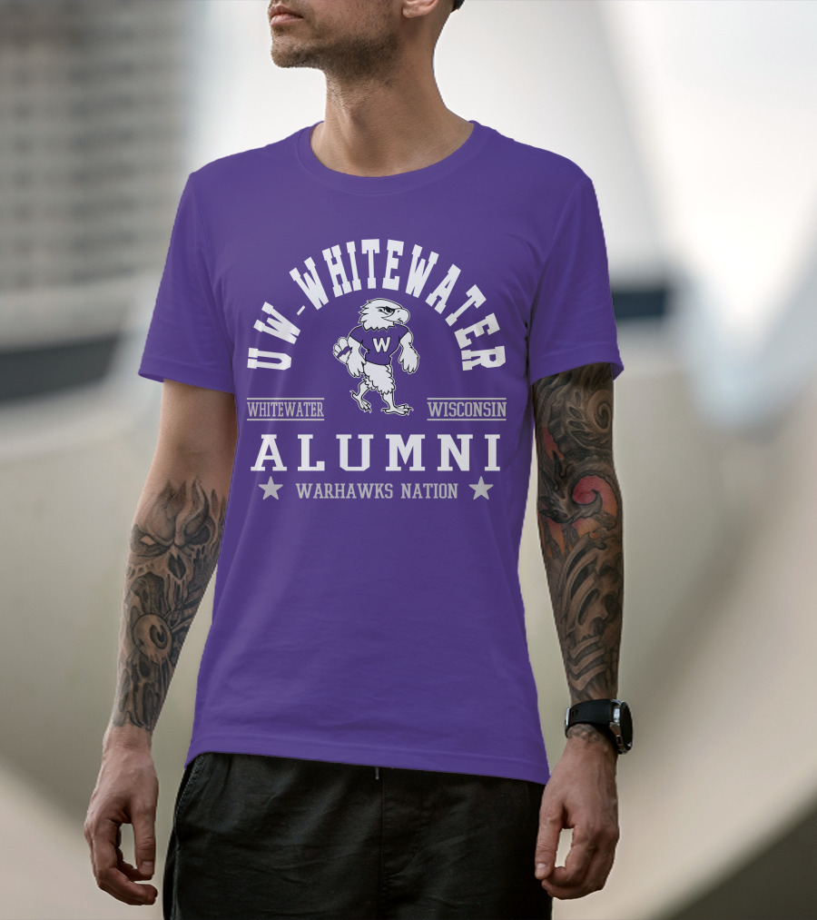UW-Whitewater Wisconsin Alumni Warhawks Nation T-Shirt