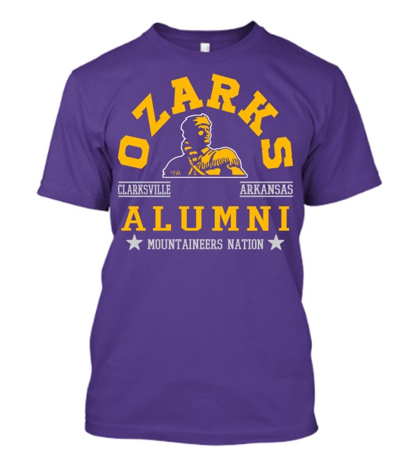 Ozarks Alumni Clarksville Arkansas Mountaineers Nation T-Shirt