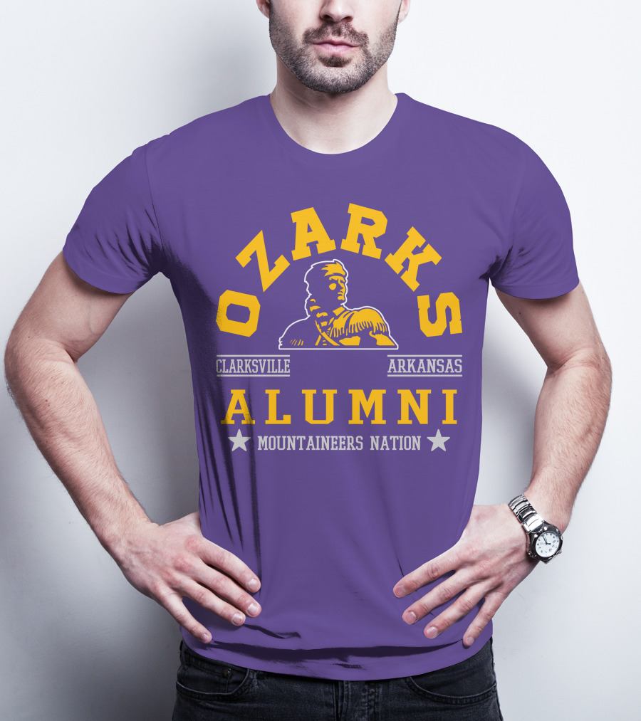 Ozarks Alumni Clarksville Arkansas Mountaineers Nation T-Shirt