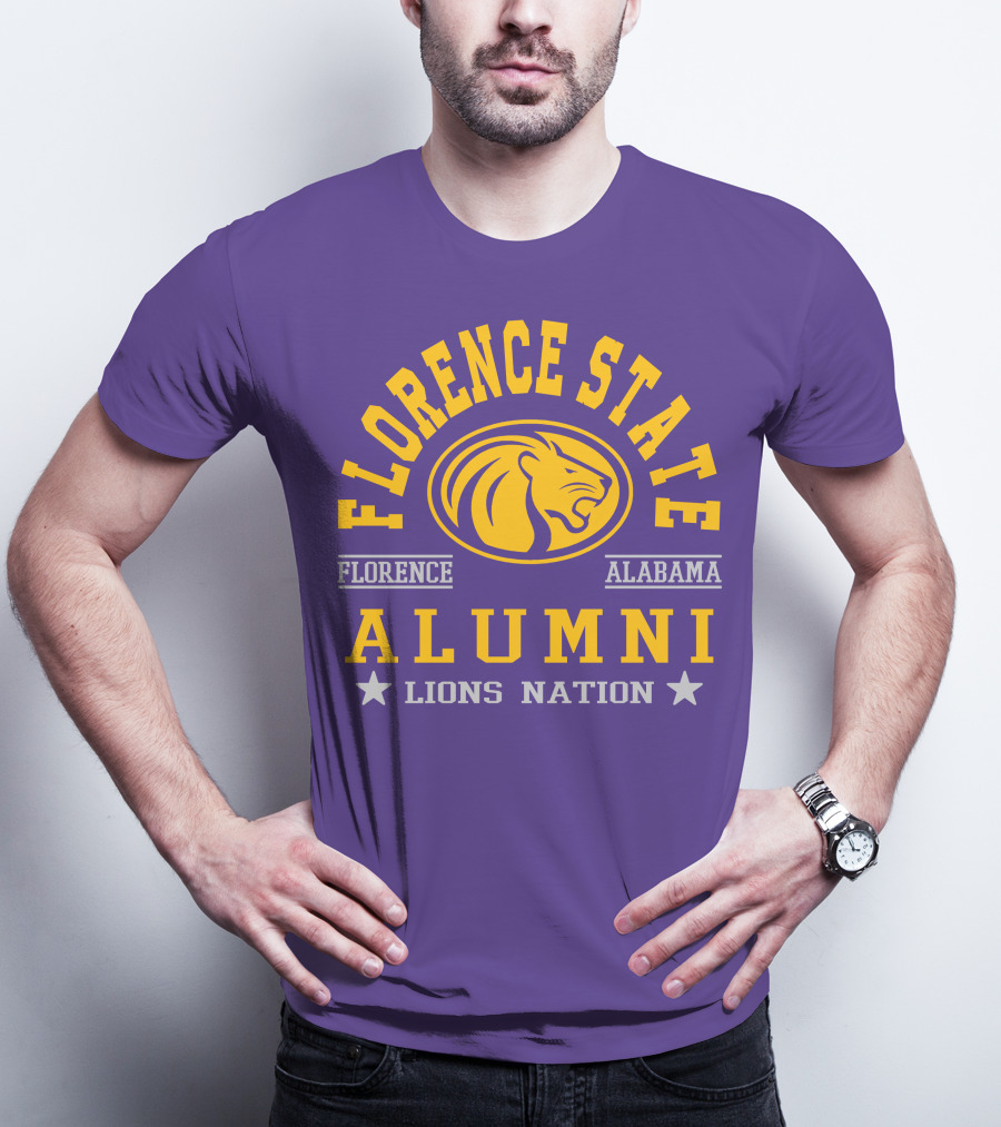 Florence State Alumni Lions Nation Florence Alabama T-Shirt