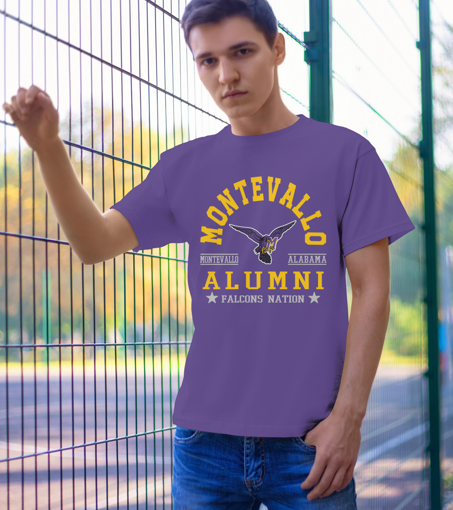 Montevallo Alabama Alumni Falcons Nation T-Shirt