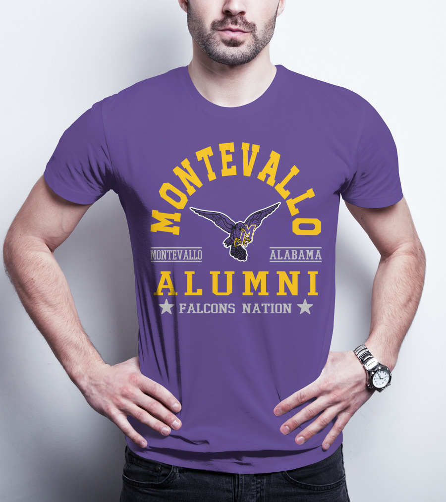 Montevallo Alabama Alumni Falcons Nation T-Shirt