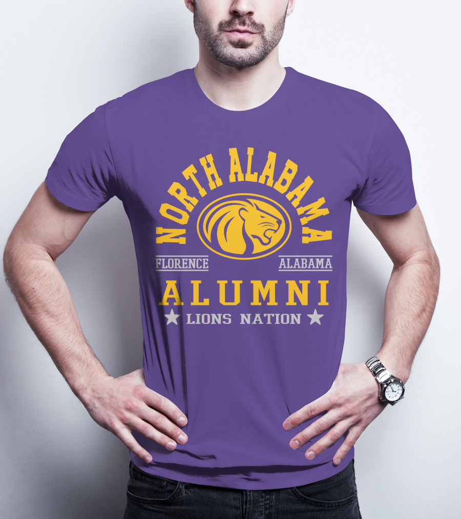 North Alabama Alumni Lions Nation Florence Alabama T-Shirt