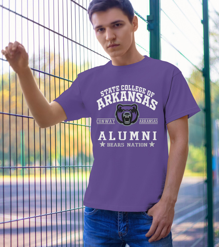 State College Of Arkansas Conway Alumni Bears Nation T-Shirt