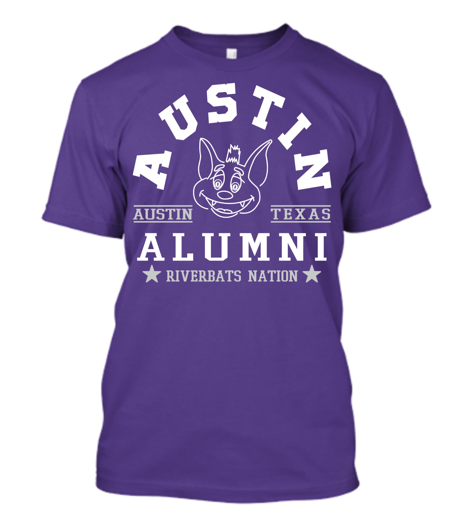 Austin Texas Alumni Riverbats Nation T-Shirt