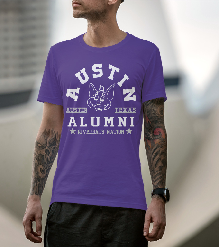 Austin Texas Alumni Riverbats Nation T-Shirt