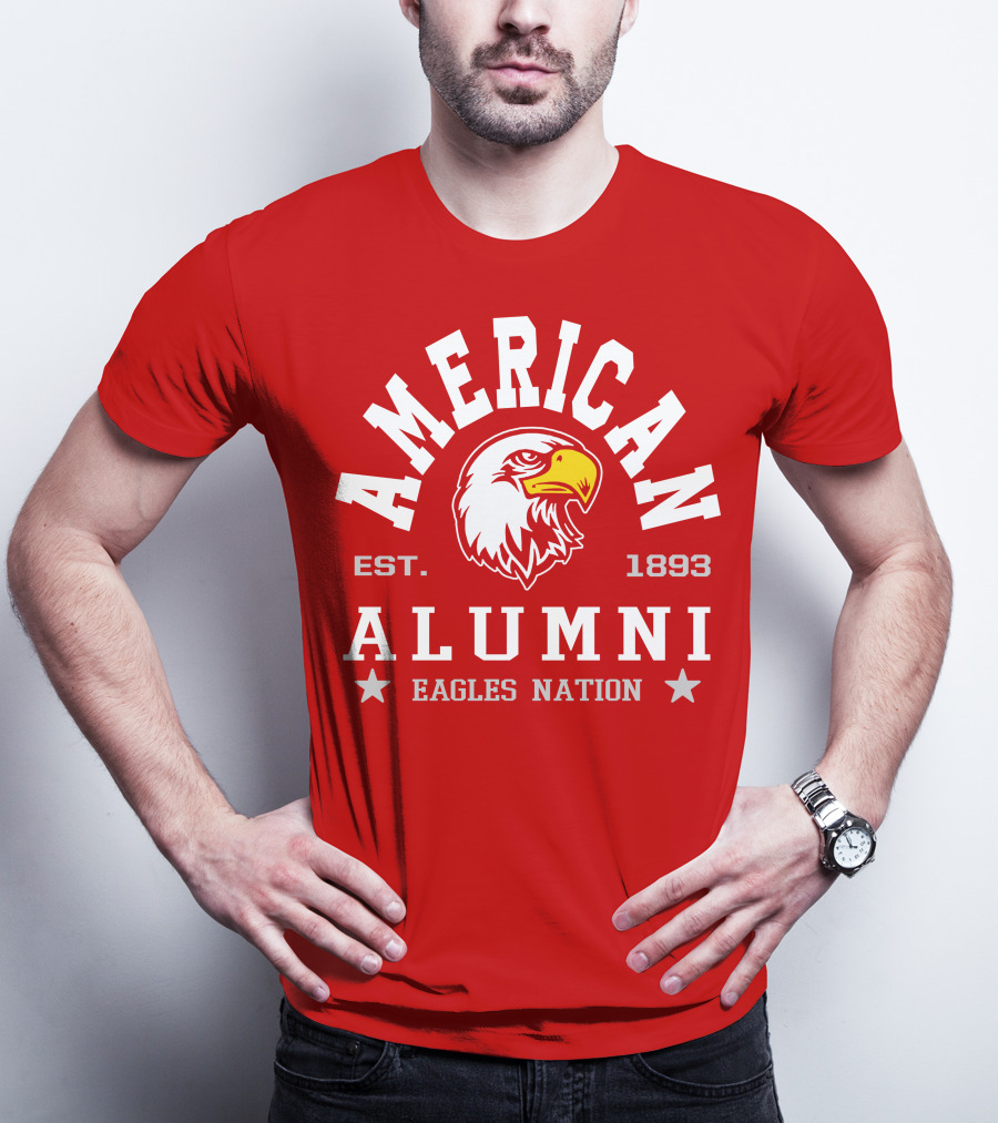 American Alumni Eagles Nation Est. 1893 T-Shirt