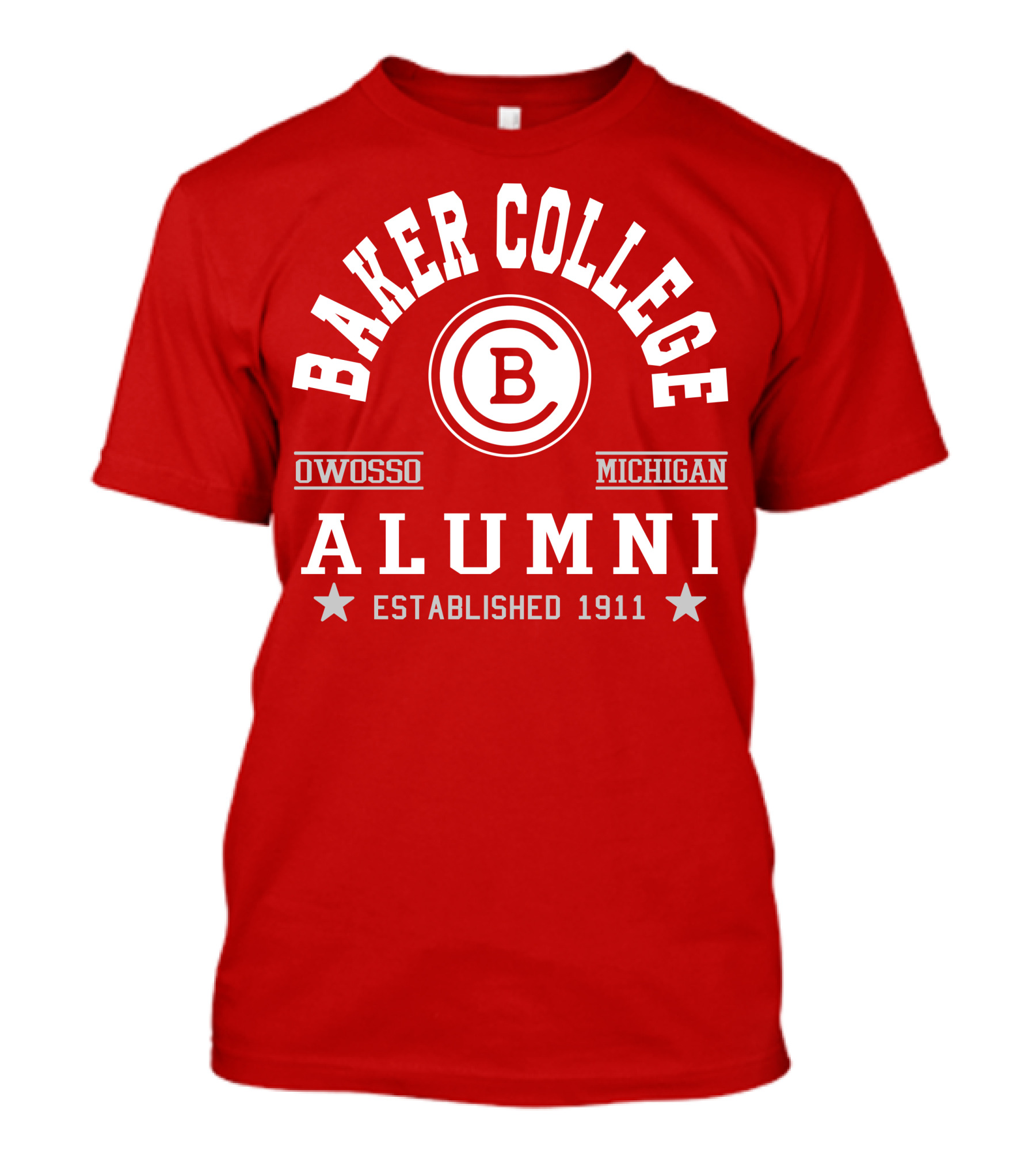Baker College Alumni Owosso Michigan Established 1911 T-Shirt