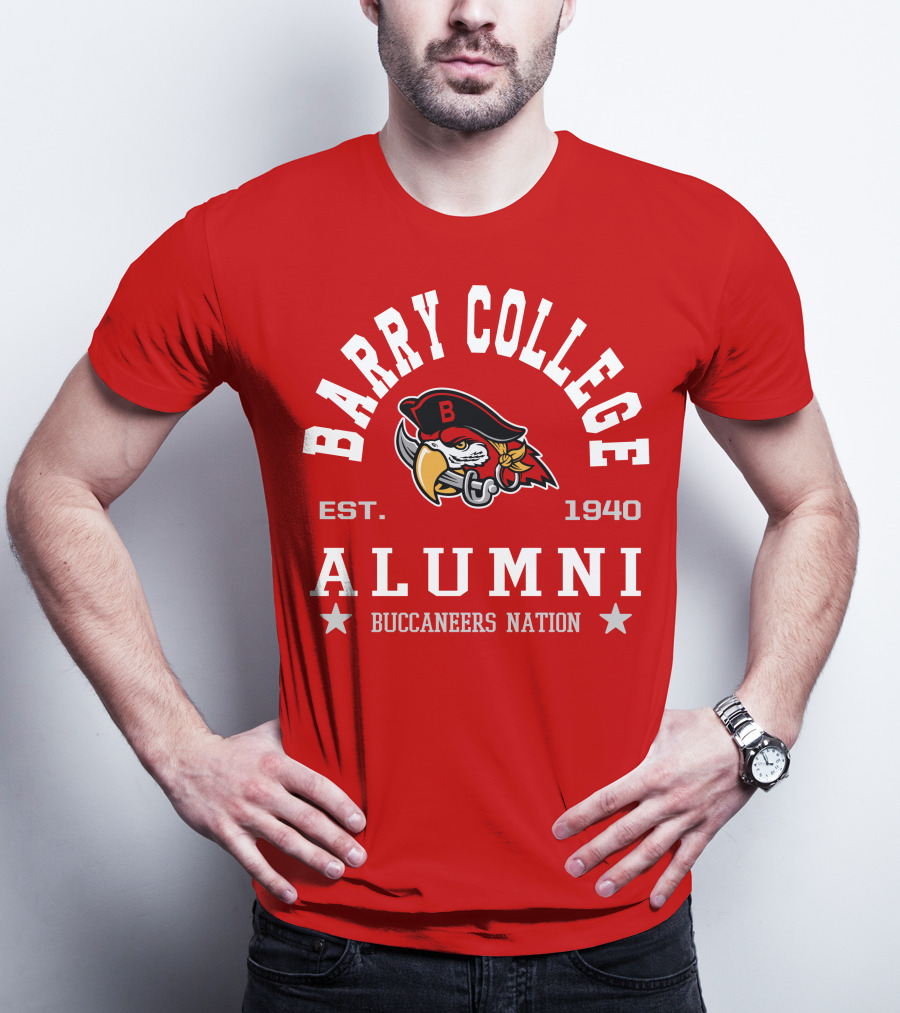 Barry College Alumni Buccaneers Nation Est. 1940 T-Shirt