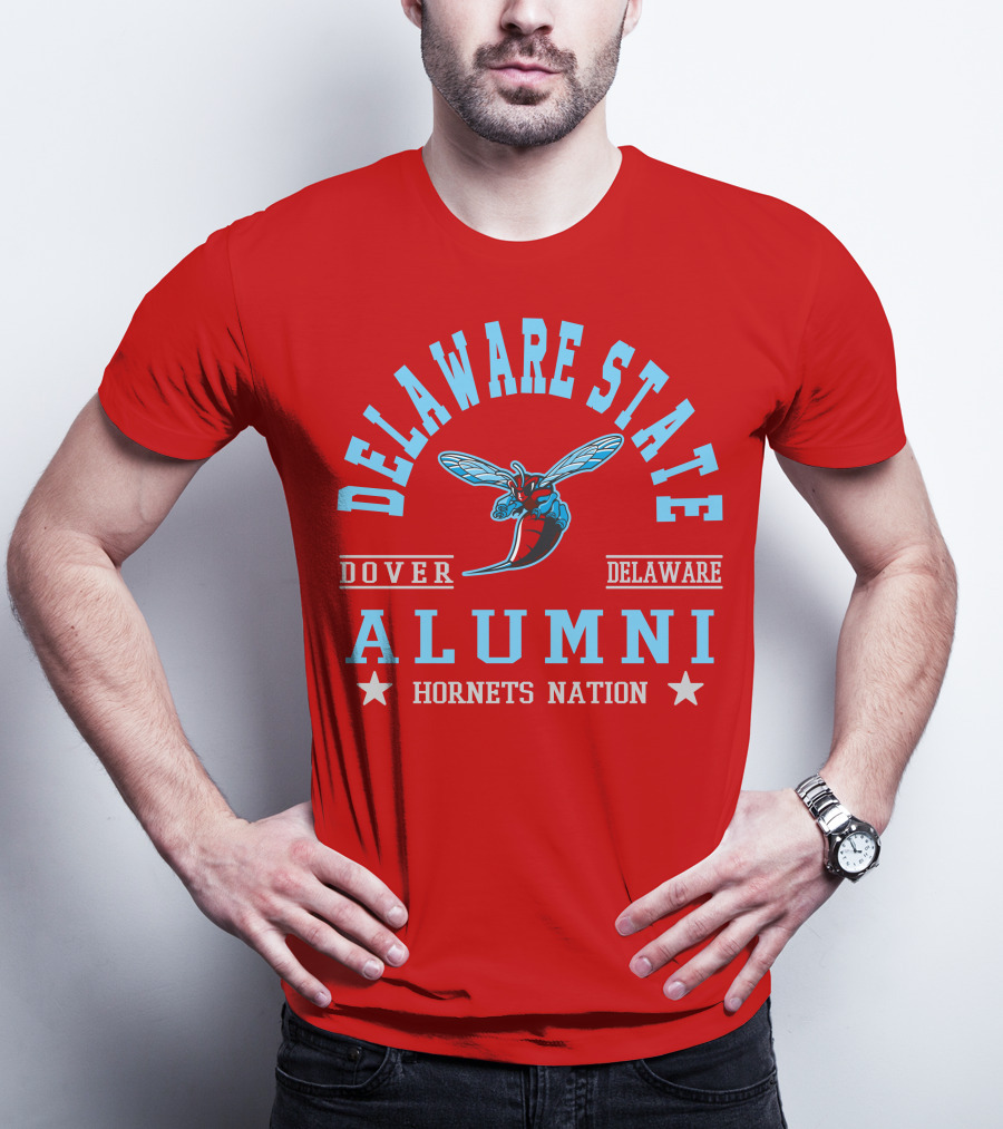 Delaware State Dover Delaware Alumni Hornets Nation T-Shirt
