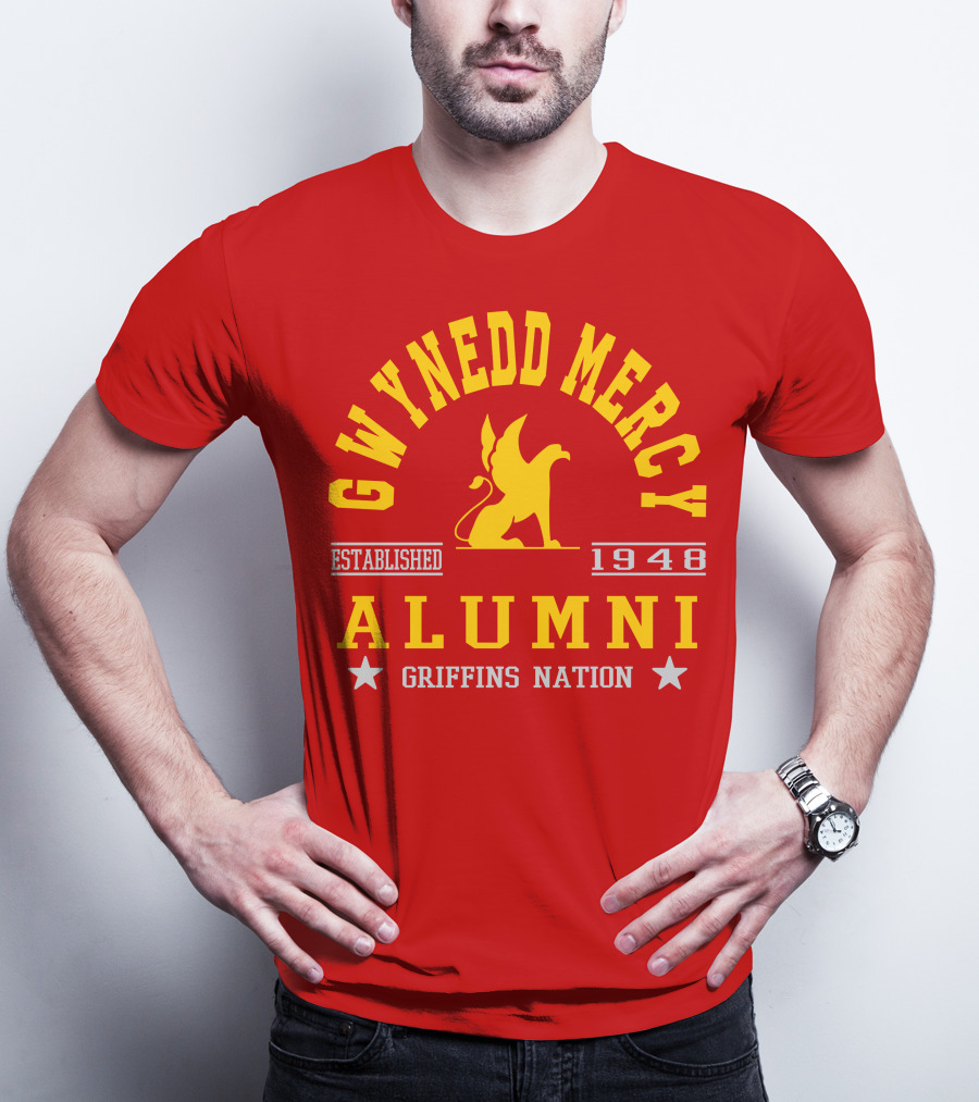 GWYNEDD MERCY ALUMNI ESTABLISHED 1948 GRIFFINS NATION T-Shirt