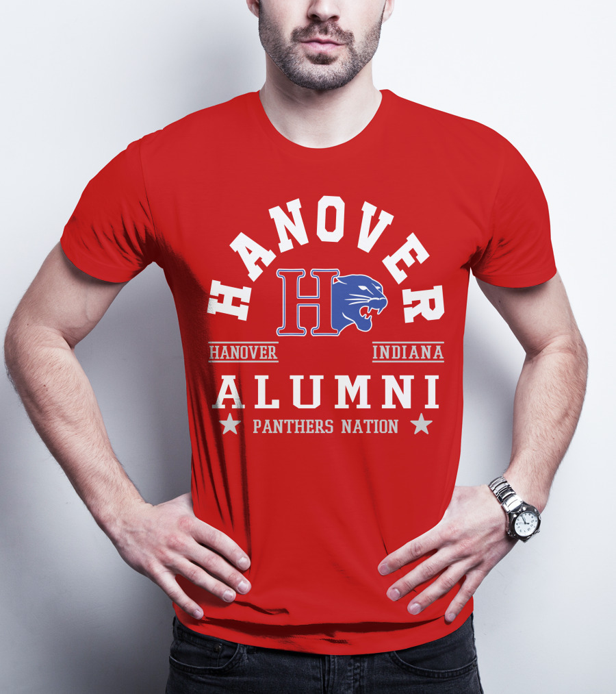 Hanover Indiana Alumni Panthers Nation T-Shirt