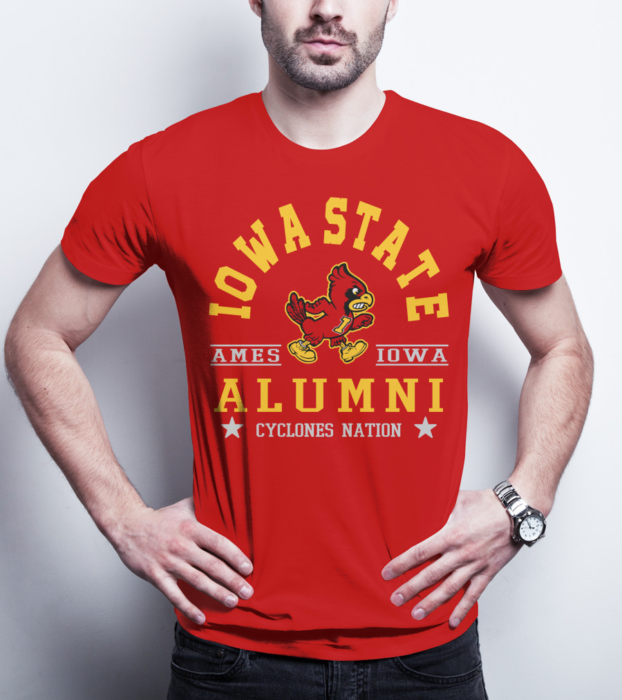 Iowa State Alumni Cyclones Nation Ames Iowa T-Shirt