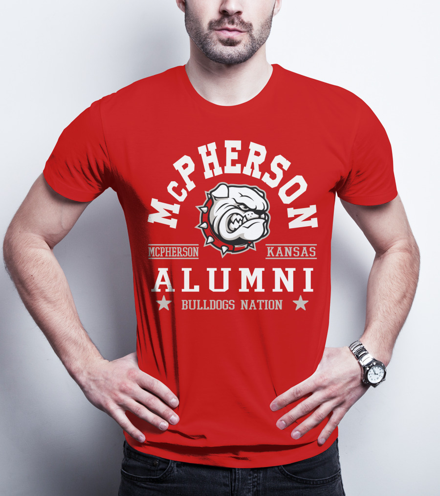 McPherson College Alumni Bulldogs Nation Kansas T-Shirt