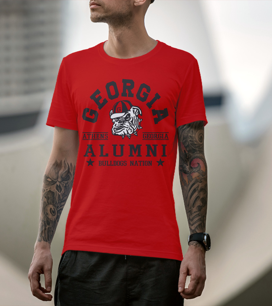 Georgia Bulldogs Alumni Athens Georgia Bulldogs Nation T-Shirt