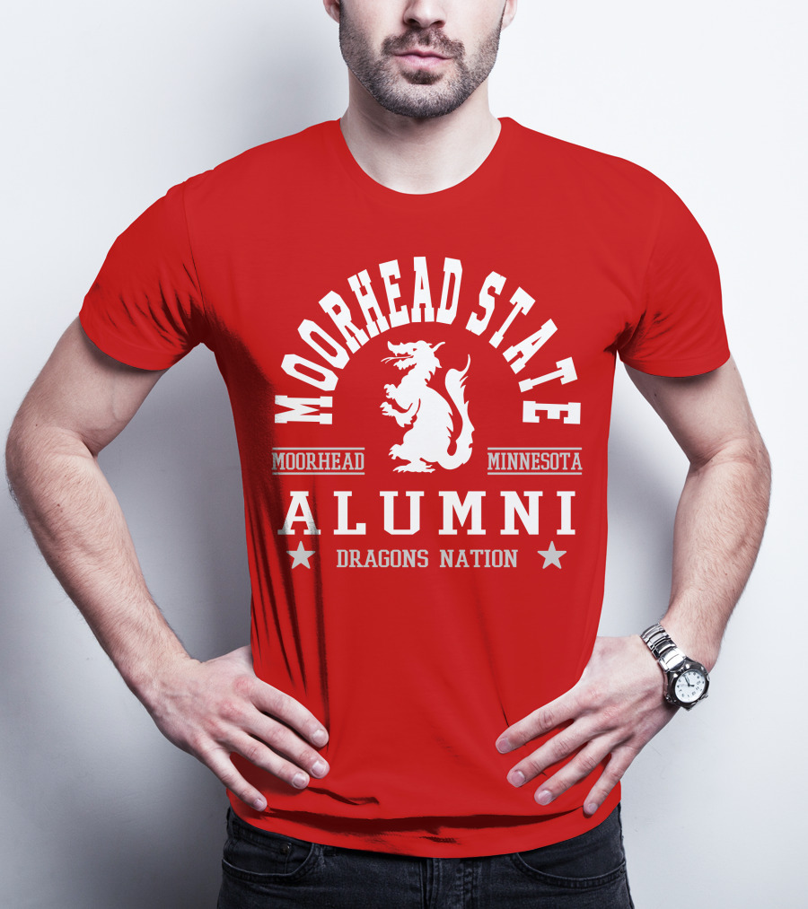 Moorhead State Minnesota Alumni Dragons Nation T-Shirt