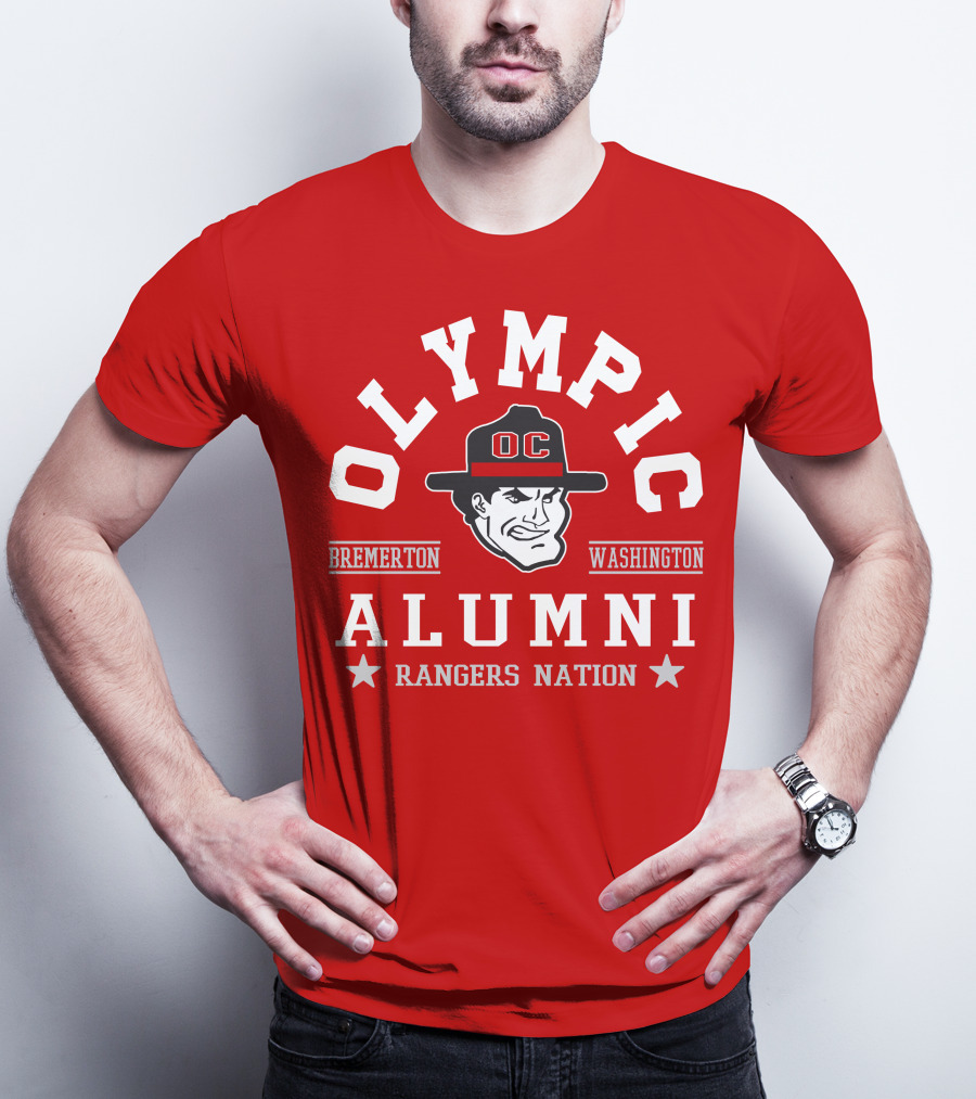 Olympic College Alumni Rangers Nation Bremerton Washington OC T-Shirt