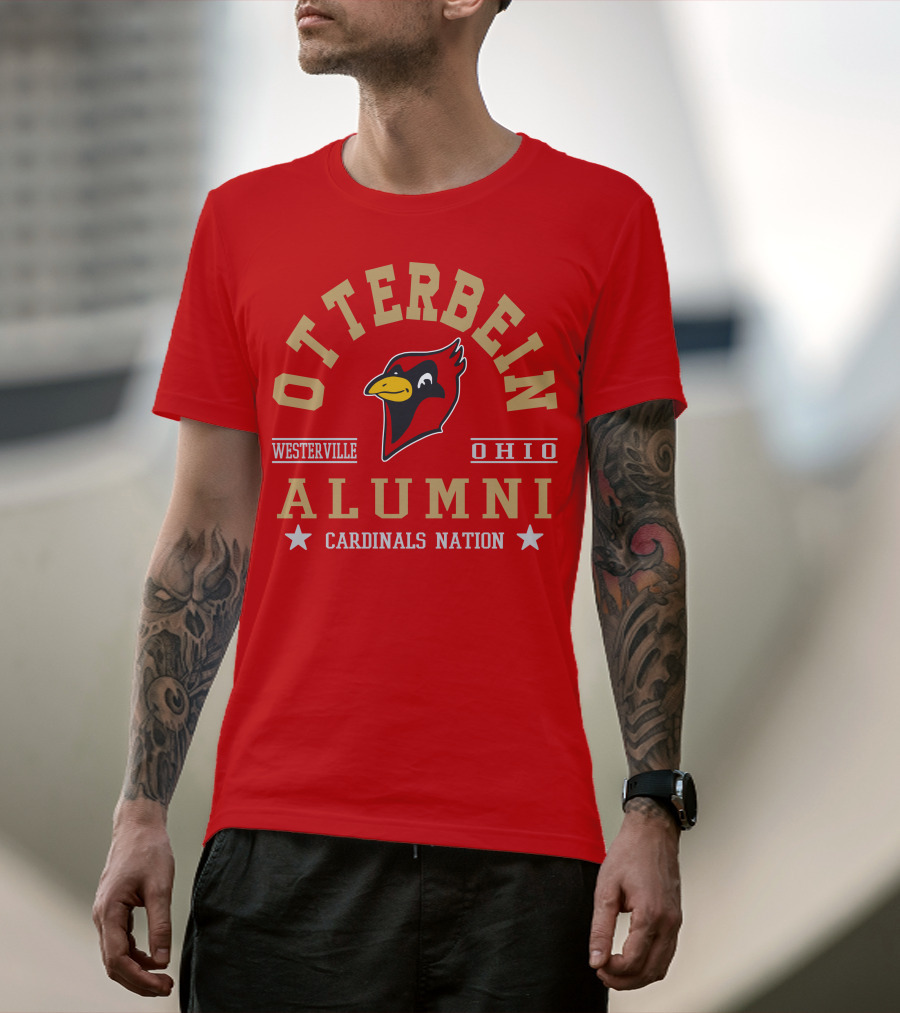 Otterbein Alumni Cardinals Nation Westerville Ohio T-Shirt