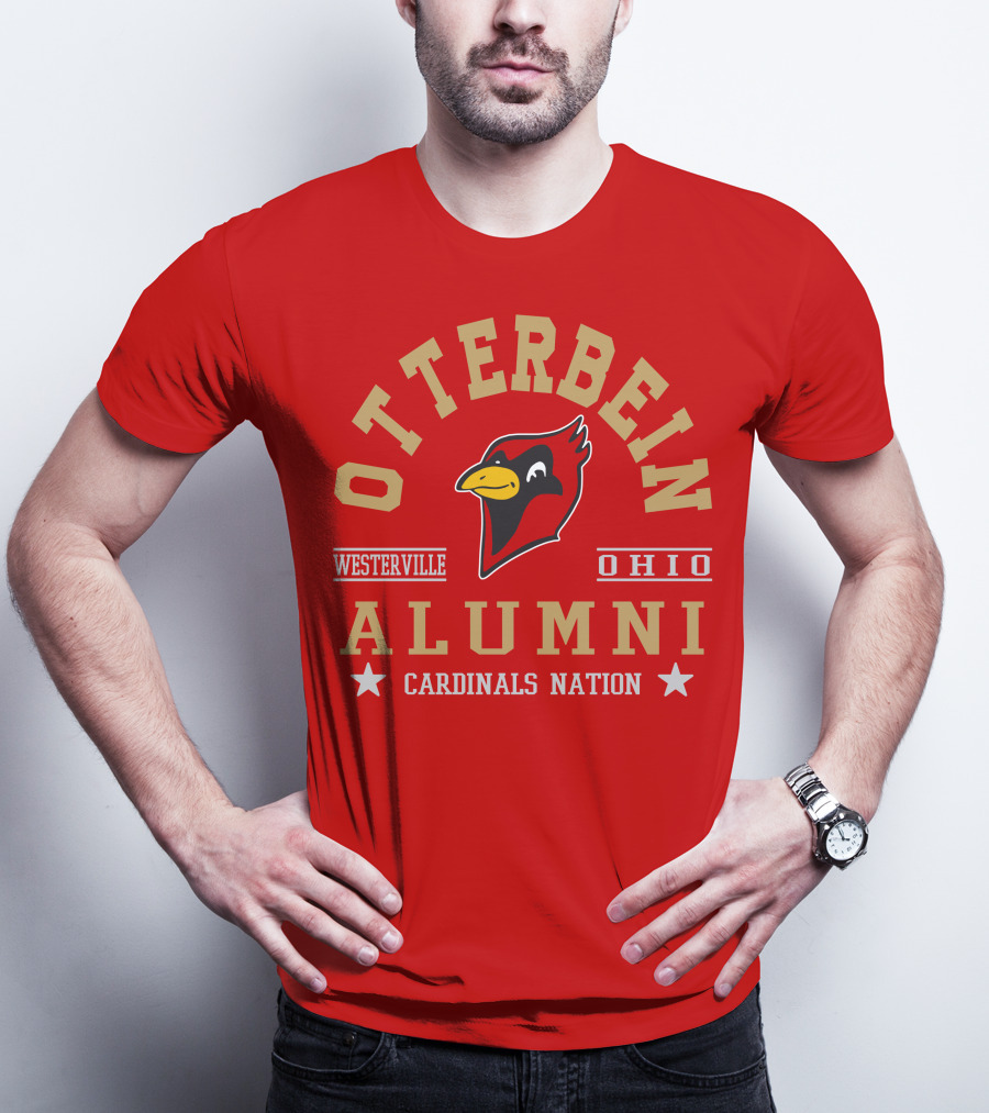 Otterbein Alumni Cardinals Nation Westerville Ohio T-Shirt