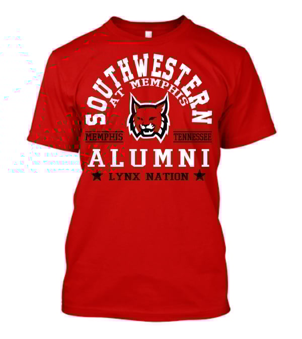 Southwestern At Memphis Alumni Lynx Nation Memphis Tennessee T-Shirt