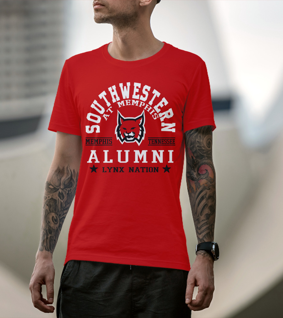 Southwestern At Memphis Alumni Lynx Nation Memphis Tennessee T-Shirt