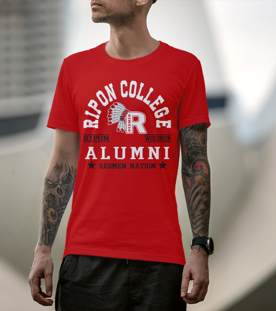 Ripon College Alumni Redmen Nation Wisconsin T-Shirt