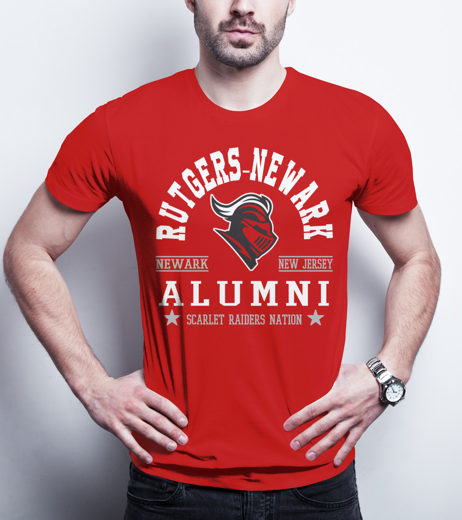 Rutgers-Newark Alumni Scarlet Raiders Nation Newark New Jersey T-Shirt