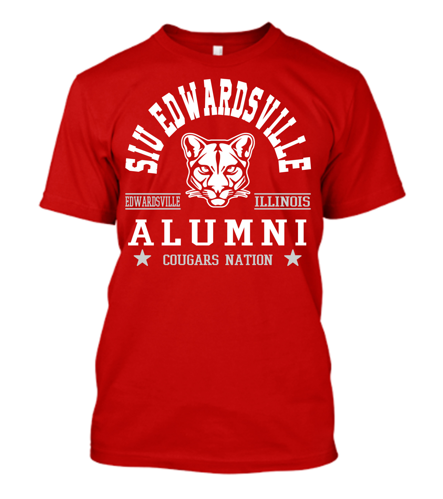 SIU Edwardsville Alumni Cougars Nation Edwardsville Illinois T-Shirt