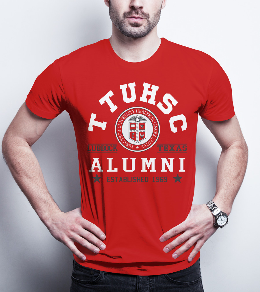 TTUHSC Lubbock Texas Alumni Established 1969 T-Shirt