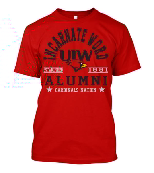 Incarnate Word UIW Cardinals Alumni Established 1881 Nation T-Shirt