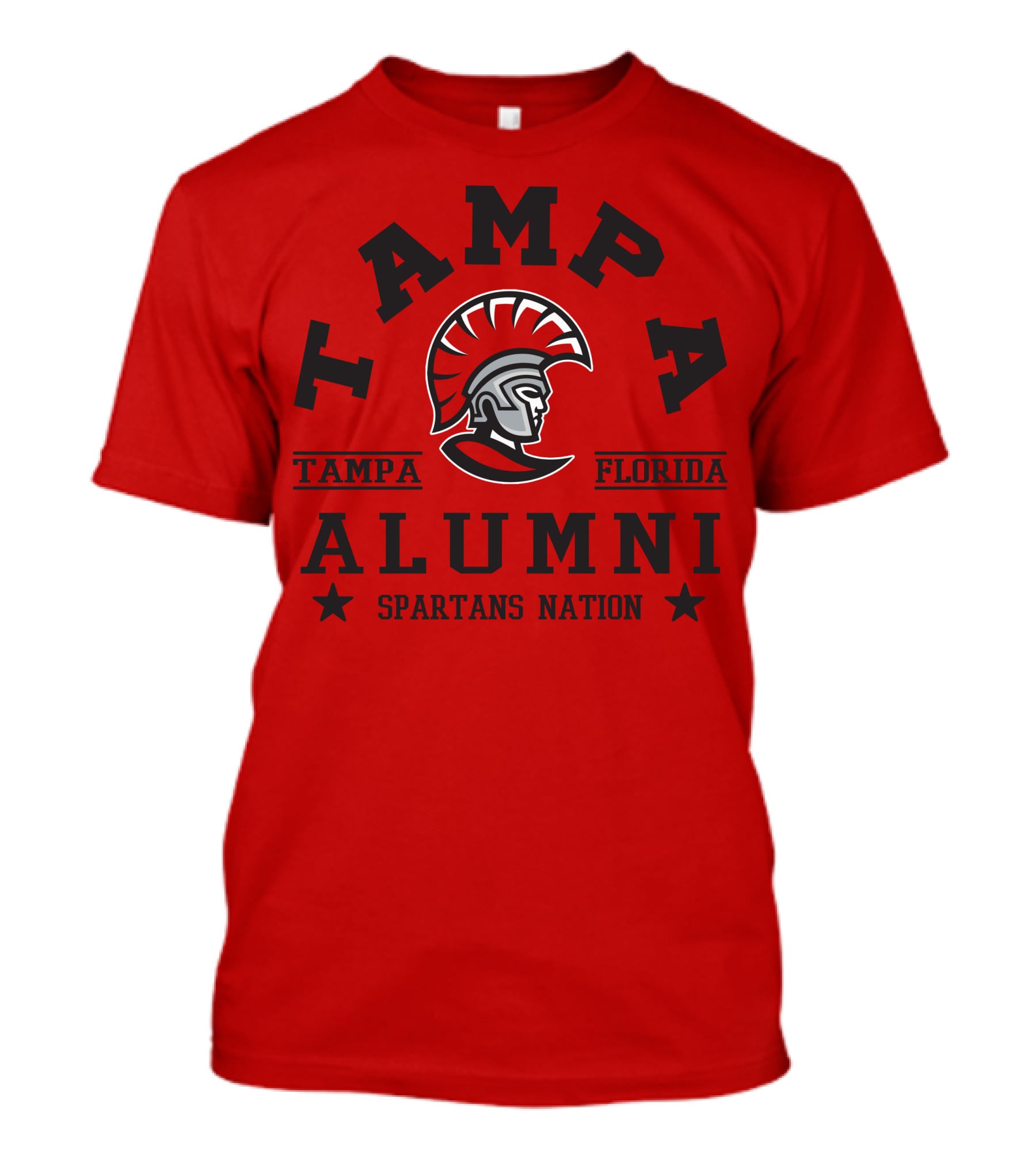 Tampa Florida Alumni Spartans Nation T-Shirt