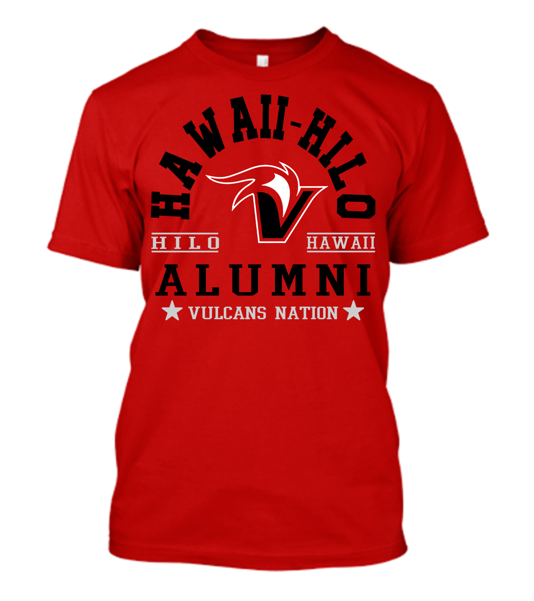 Hawaii-Hilo Vulcans Alumni Vulcans Nation Hilo Hawaii T-Shirt