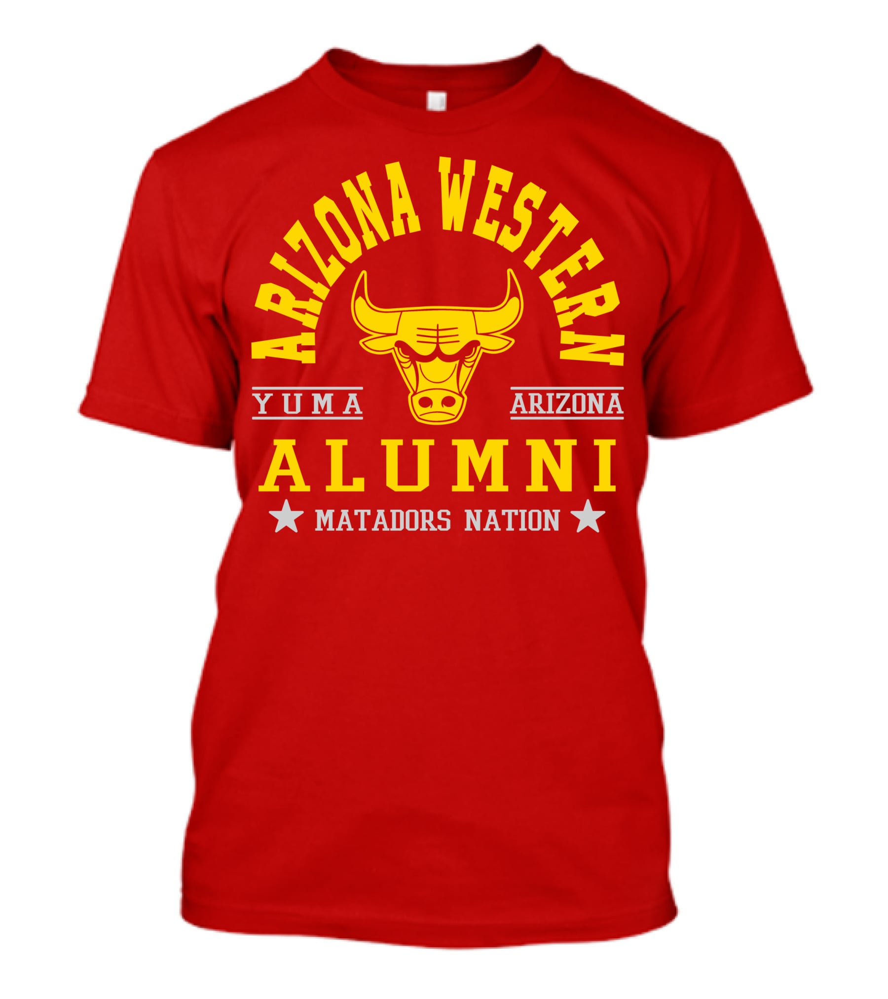 Arizona Western Alumni Yuma Arizona Matadors Nation T-Shirt