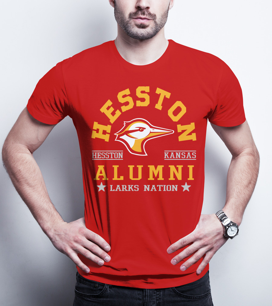 Hesston Kansas Alumni Larks Nation Hesston T-Shirt