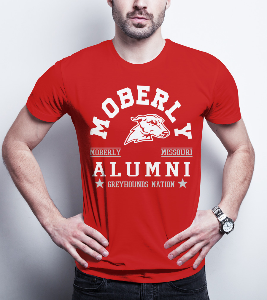 Moberly Missouri Alumni Greyhounds Nation T-Shirt
