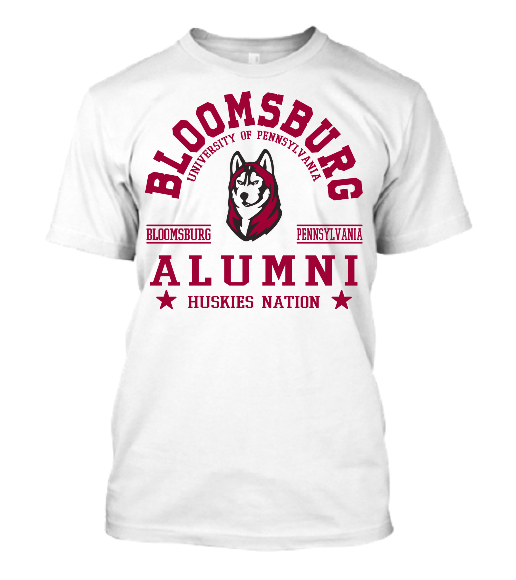 Bloomsburg University Of Pennsylvania Alumni Huskies Nation T-Shirt