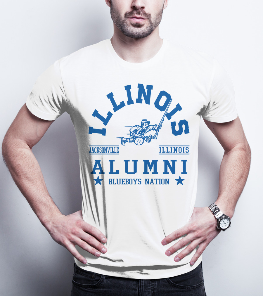 Illinois Alumni Blueboys Nation Jacksonville T-Shirt