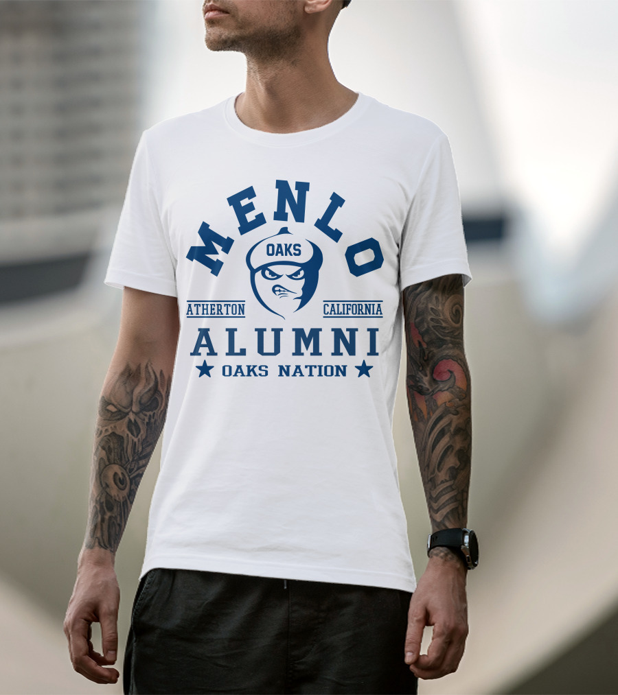Menlo Oaks Alumni Atherton California Oaks Nation T-Shirt