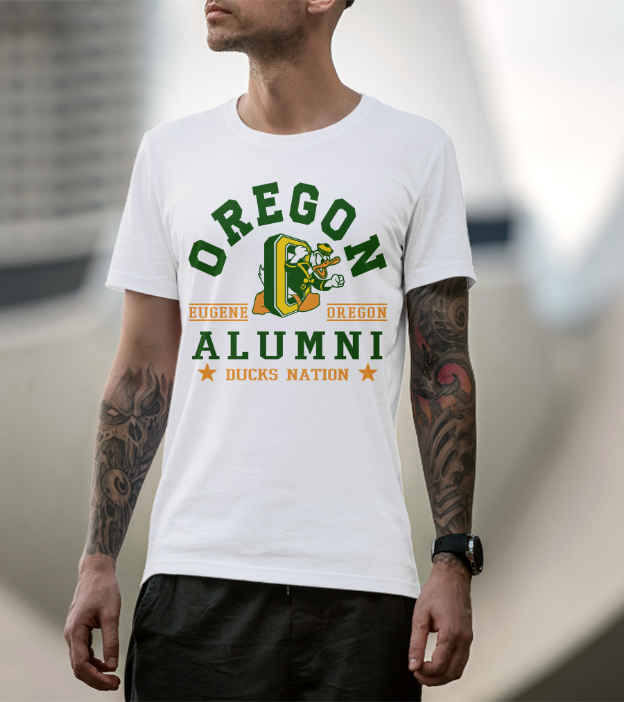 Oregon Alumni Eugene Ducks Nation T-Shirt