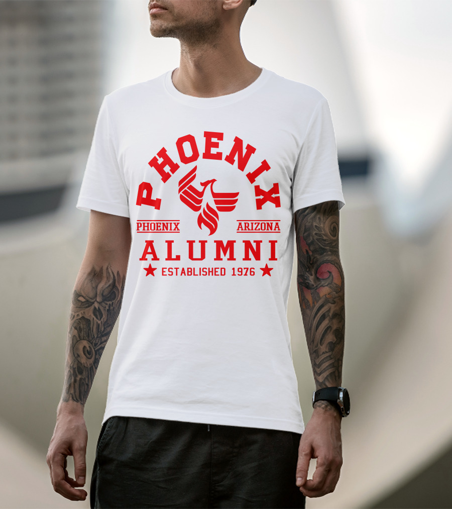 Phoenix Arizona Alumni Established 1976 T-Shirt