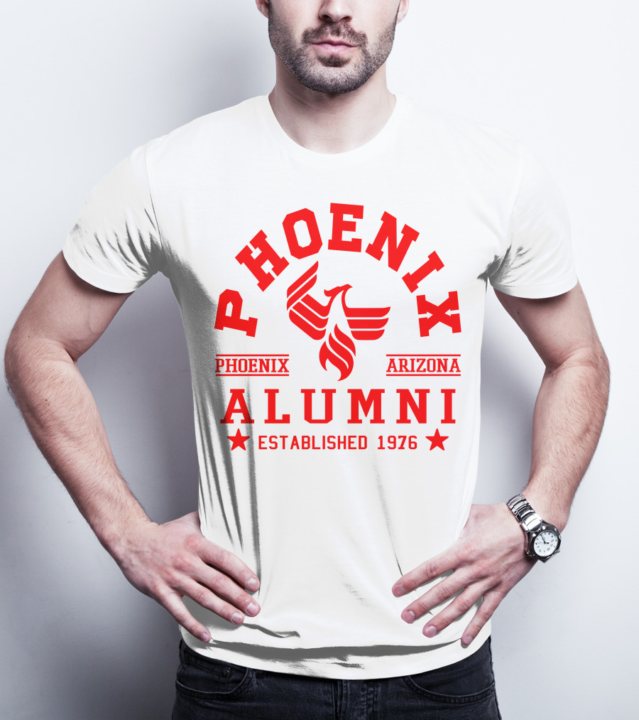 Phoenix Arizona Alumni Established 1976 T-Shirt